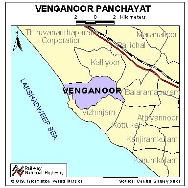 Welcome to Trivandrum District: Venganoor